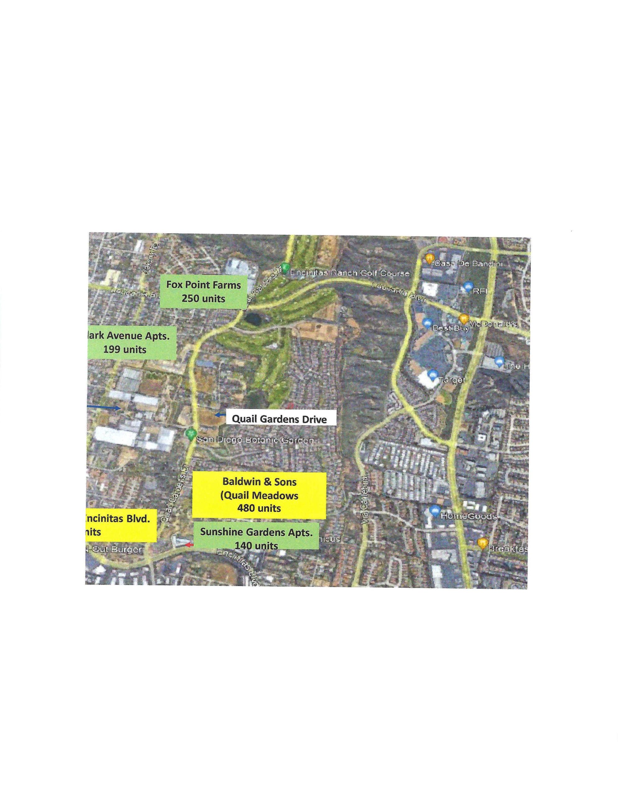 Update on Traffic Mitigation – Quail Gardens Drive - Encinitas Ranch ...